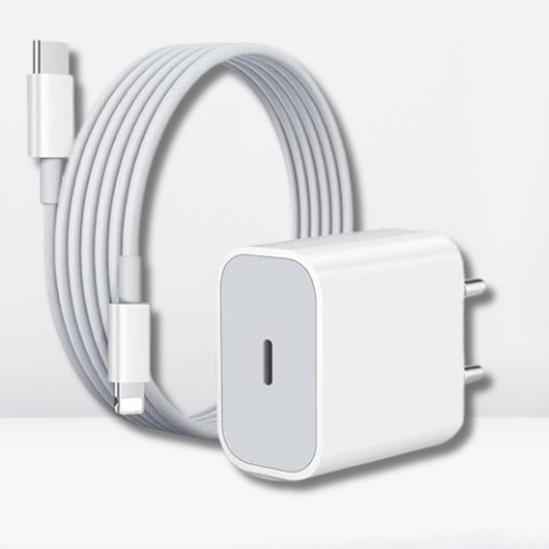 20W USB-C Power Adapter and Lightning Cable Combo Set – Cases N Straps