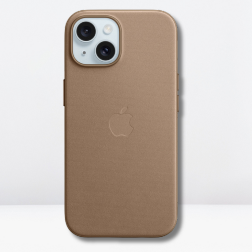 High-Quality Fine Woven Case with IC MagSafe for iPhone 15 Series (TAU ...