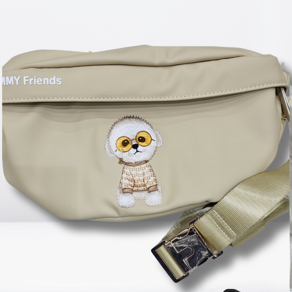 Premium NIMMY Friends Cross Body Shoulder Unisex Bags (Cream) – Cases N ...