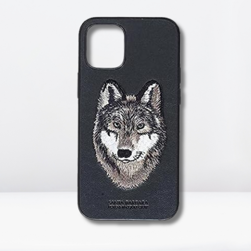 Savana Series Leather Case for iPhone 14 Series (Wolf) – Cases N Straps