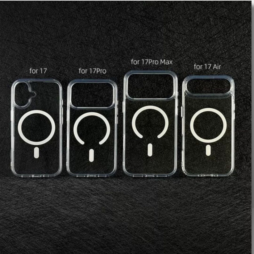Ultra-Hybrid Crystal Clear Magsafe Case for iPhone 17 Series – Cases N ...