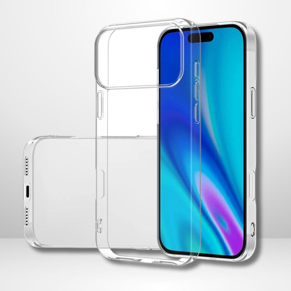 Ultra-Hybrid Transparent Crystal Clear Case for iPhone 17 Series ...